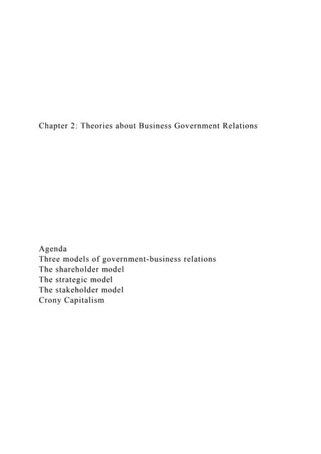 Business government and society | PPTX