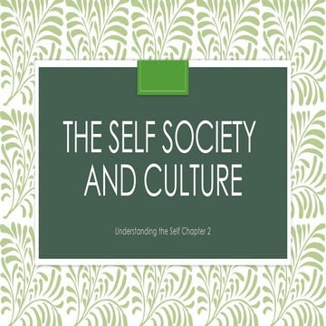 Chapter 2 The self society and culture.pptx