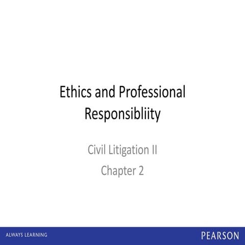 Chapter 2 two ethics civ lit 2 | PPTX