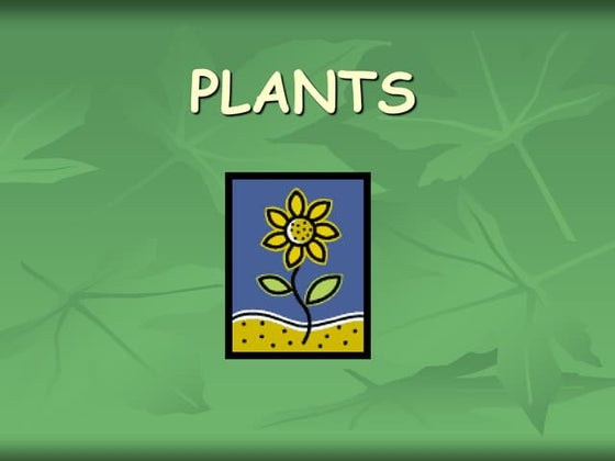 Second Grade Science: Plants | PPT