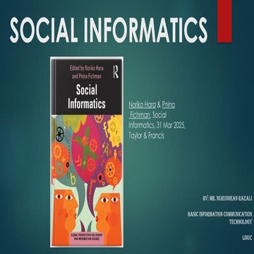 Informatics: Introduction | PPTX
