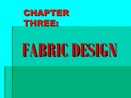 Woven Fabric Design: Selvedge | PPT