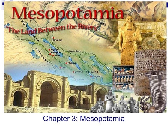 Mesopotamia first city and primary civilizations.pptx | Geography | Science