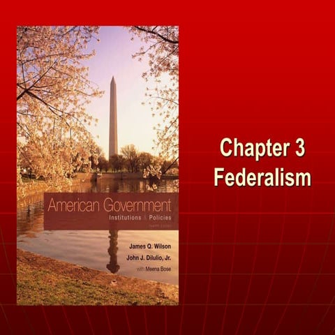 Federalism | PPTX | Political Issues & policy | Politics
