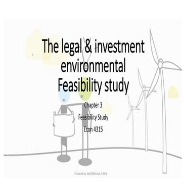 Feasibility Study Chapter 3 | PPTX
