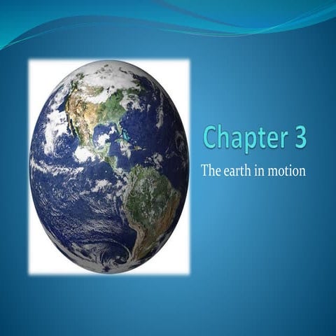 Physical Geography: The Earth in motion | PPTX