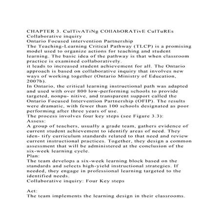 CHAPTER 3. CulTivATiNg COllAbORATivE CulTuREsCollaborative inqu.docx