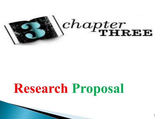 Steps of Writing a Research Proposal | PPTX