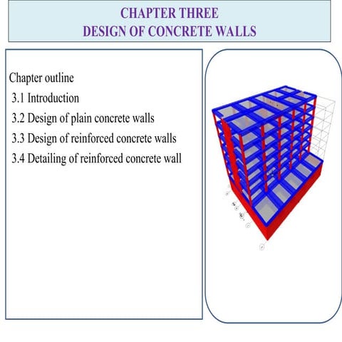 Chapter 3 Design of concrete Walls structures.ppt