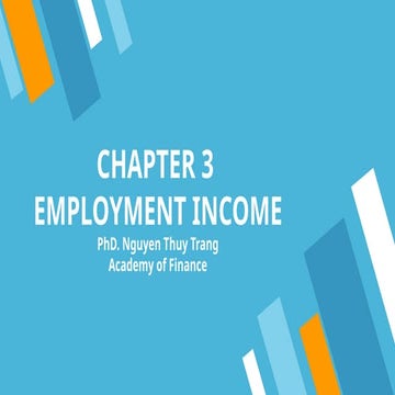 Chapter 4 (b)employment income | PPTX