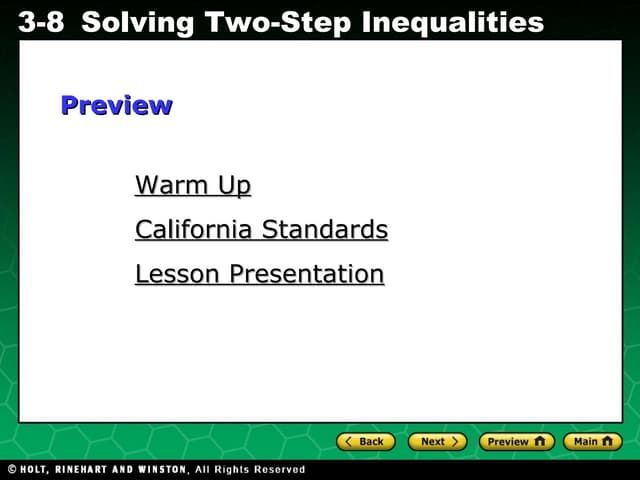 Inequalities ppt revised | PPT