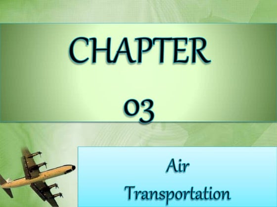 Air transportation history | PPT