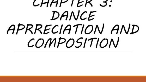 Dance composition handbook (1) | PDF | Musicals | Genres