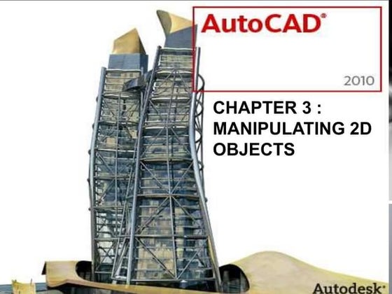 CHAPTER 1 - Introduction to AutoCAD.ppt | Drawing and Sketching | Arts and Crafts