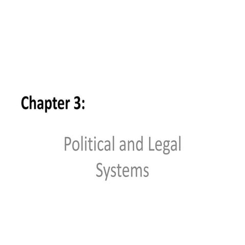 Chapter 3- Political and legal system.pdffcgn vbn | PDF