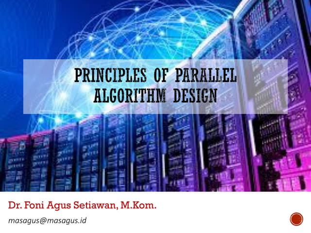 Chapter 3 principles of parallel algorithm design | PDF Chapter 3 principles of parallel algorithm design | PDF