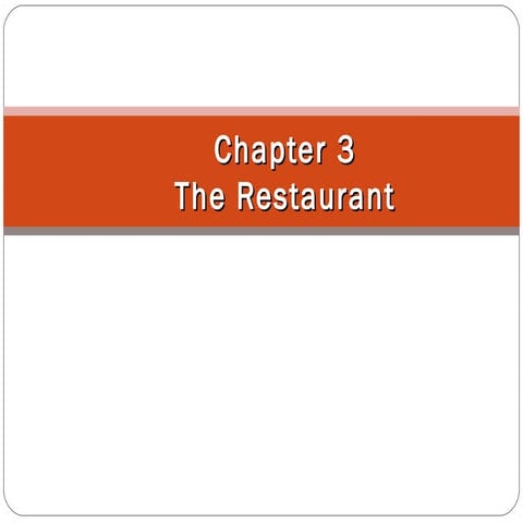 HRMPS 13 - (MIDTERM) Chapter 3 Restaurant | PPT