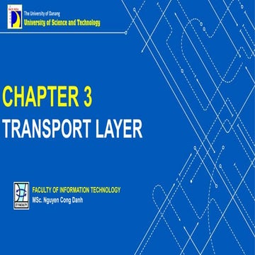 Chapter 3 - Transport Layer for VN Students | PPTX