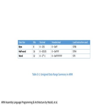 ARM Instructions | PDF