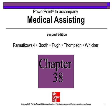Chapter for Medical Assistants powerpoint | PPT