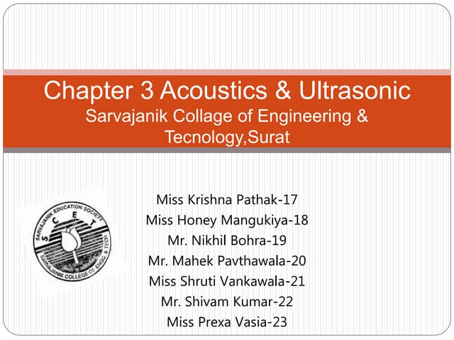 chapter sound for class 9 ppt | PPTX