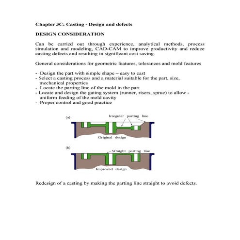 Chapter3c casting design and defetcs | DOC