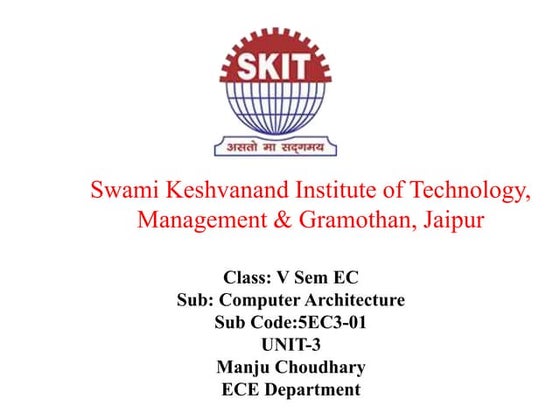 Timing and control | PPTX | Programming Languages | Computing