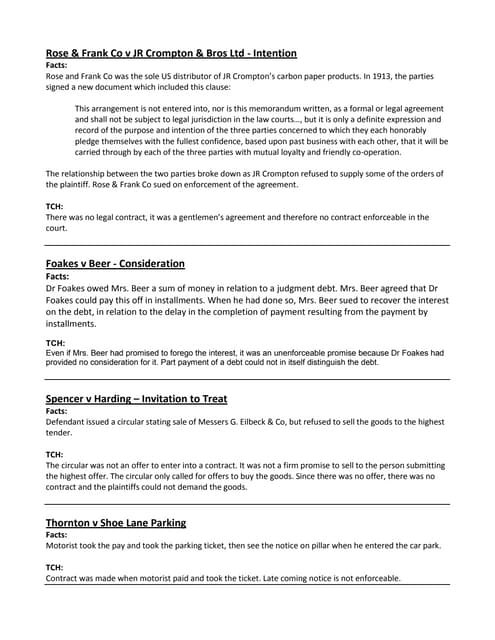 Lecture 10 mistake - cases | DOCX