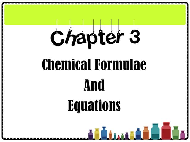 Topical test chapter 3 Chemistry Form 4 | DOCX