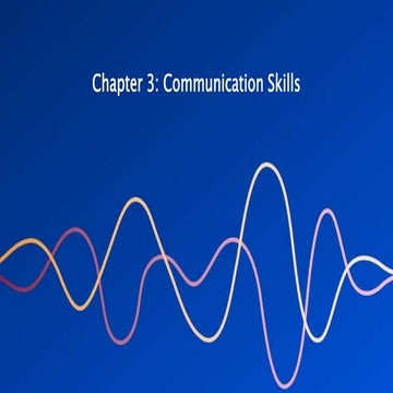 Chapter 3: Communication Skills | PPT