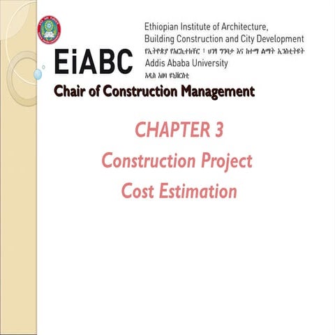 Chapter 3 Detail Cost Estimation (1).ppt