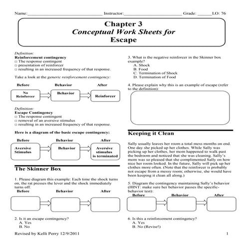 Chapter 3: Escape | PDF