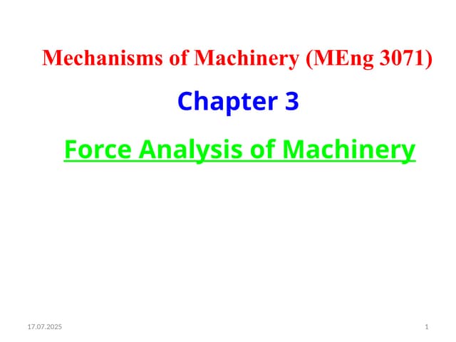 Transfer function of Mechanical translational system | PPTX