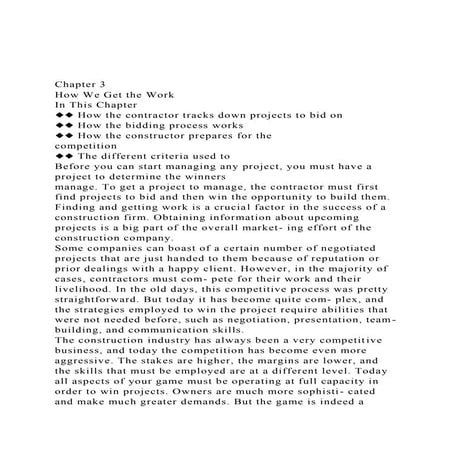 HOA Construction Bidding Process | PDF