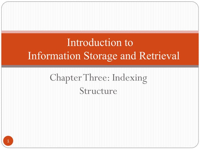 Chapter 3 Indexing Structurepdf Databases Computer Software And 4110
