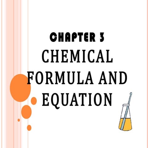 Chemical Formula | PPT