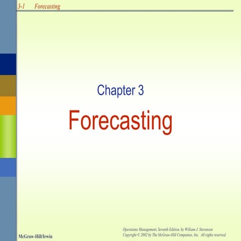 Chapter 3 forecasting.ppt