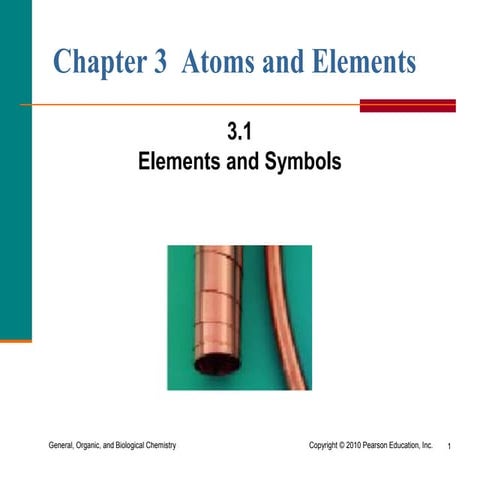 Chapter 3 lecture presentation | PDF | Chemistry | Science