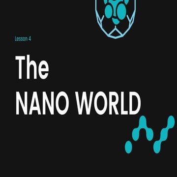 The nano world | PPTX