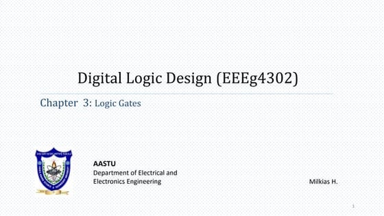 Logic gates | PPT