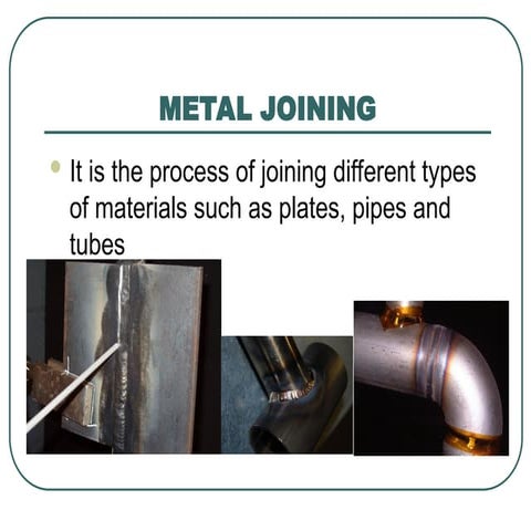 Chapter 3 METAL JOINING.pptnnnnnnnnnnnnn | PPT