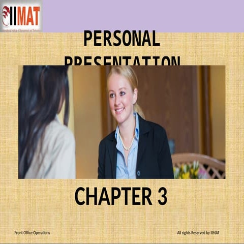 Front Office: Chapter 3_Personal Presentation.pptx