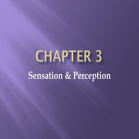 S. Sherrill - General Psychology - Chapter 3 power point | PPT