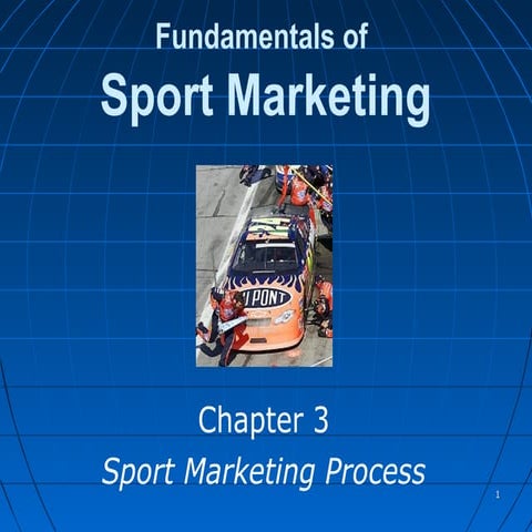 Sport Marketing Chapter 3 before | PPT