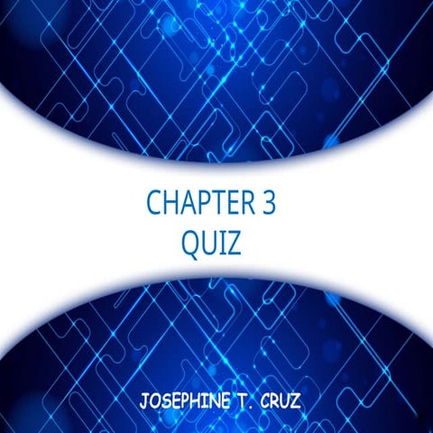 Chapter 3 Quiz - RELATED TO INTRODUCTION TO Y SQL .pptx