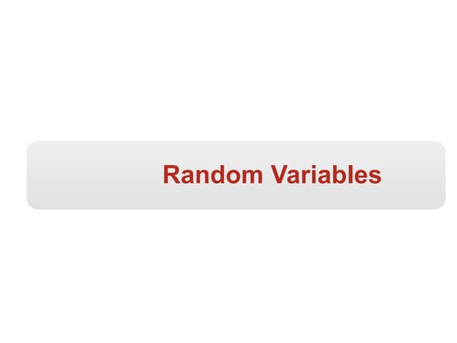Chapter 3 Random Variable 1.ppt Chapter 3 Random Variable 1.ppt