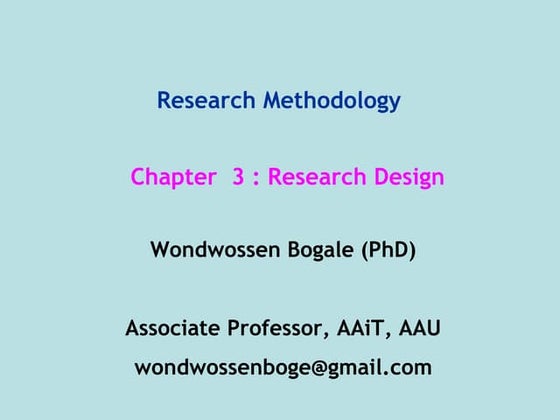 DEVELOPMENTAL RESEARCH DESIGN | PPT
