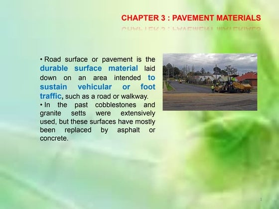 HIGHWAY CONSTRUCTION MATERIAL AND PRACTICE | PPT
