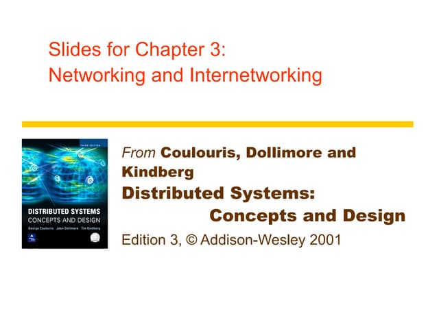 Chapter 3 Slides Distributed Systems Ppt Computer Networking Computing