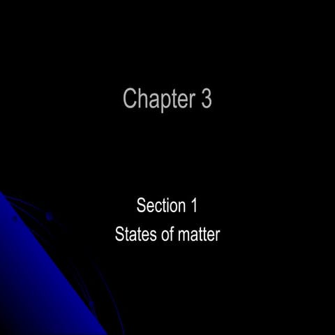 Chapter 3 states of matter | PPT